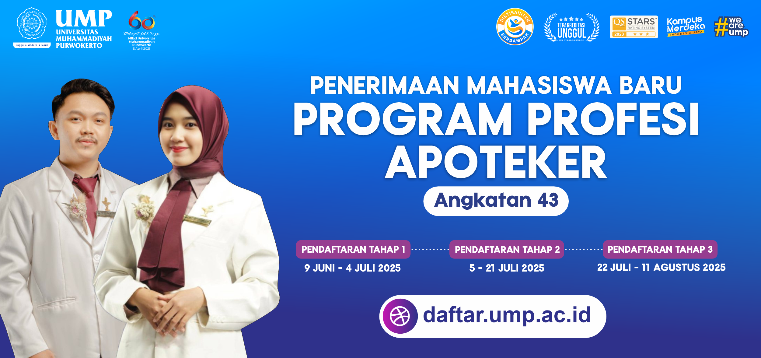 Penerimaan Mahasiswa Baru - Universitas Muhammadiyah Purwokerto